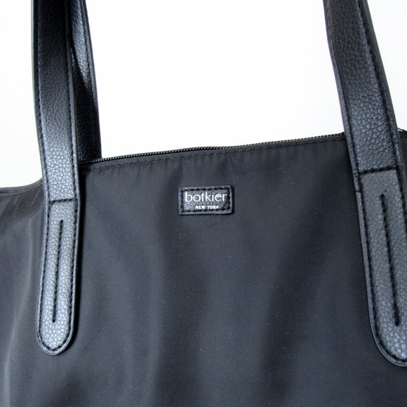 Botkier | Bags | Botkier New York Black Nylon Tote Bag Anthropologie ...